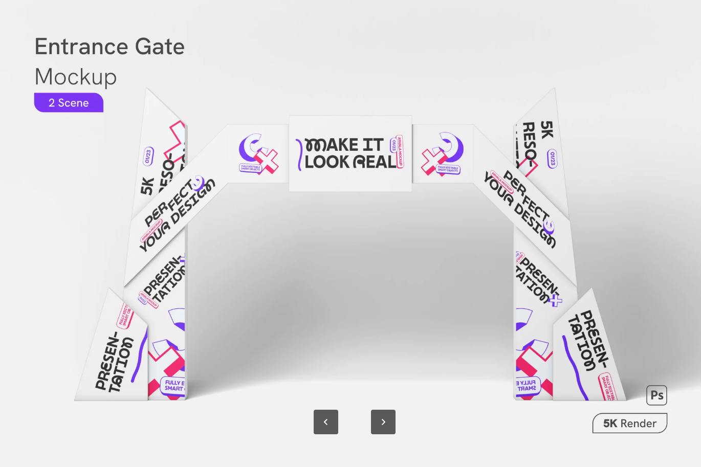 PS样机门头设计3D立体店铺招牌模板 – 高清可编辑PSD分层素材下载 | 果觅网 _ 果觅网（gooodme）